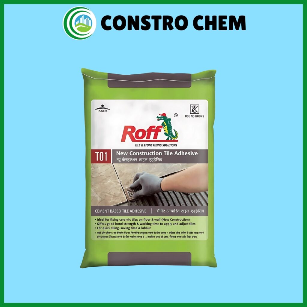 Roff NEW CONSTRUCTION TILE ADHESIVE(NCA) T01 30Kg | Constro Chem